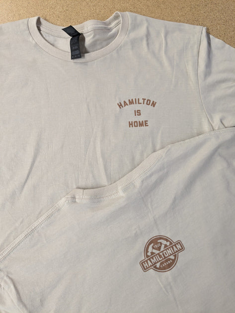 Hamilton is home breast logo tee